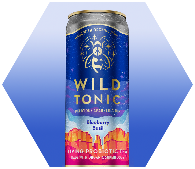 Sparkling Jun Made With Honey | WILD TONIC