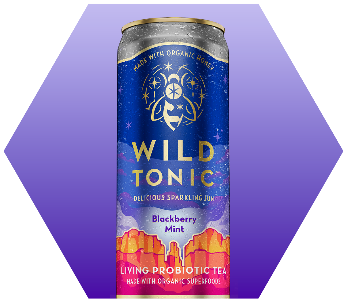 Sparkling Jun Made With Honey | WILD TONIC