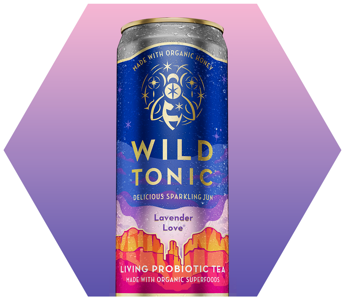 Sparkling Jun Made With Honey | WILD TONIC