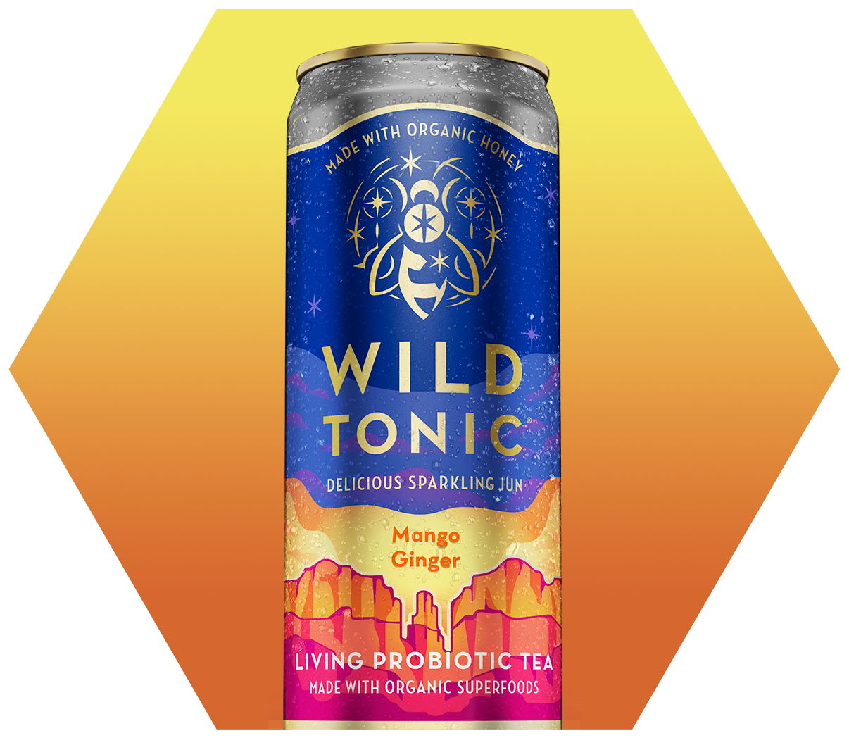 Sparkling Jun Made With Honey | WILD TONIC