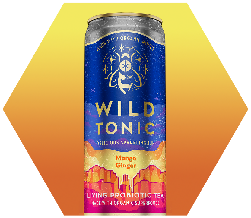 Sparkling Jun Made With Honey | WILD TONIC