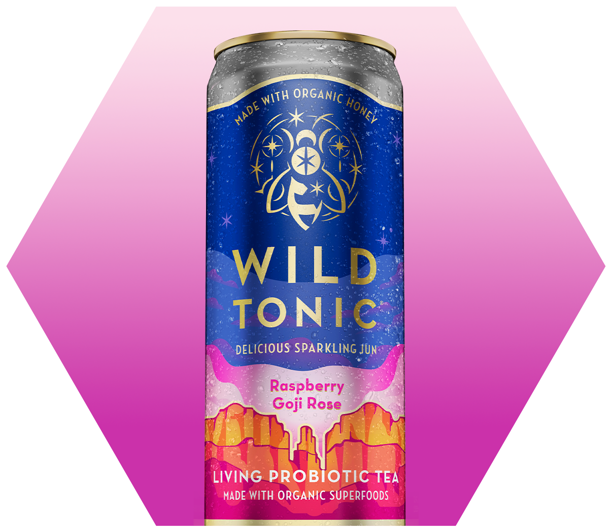 Sparkling Jun Made With Honey | WILD TONIC