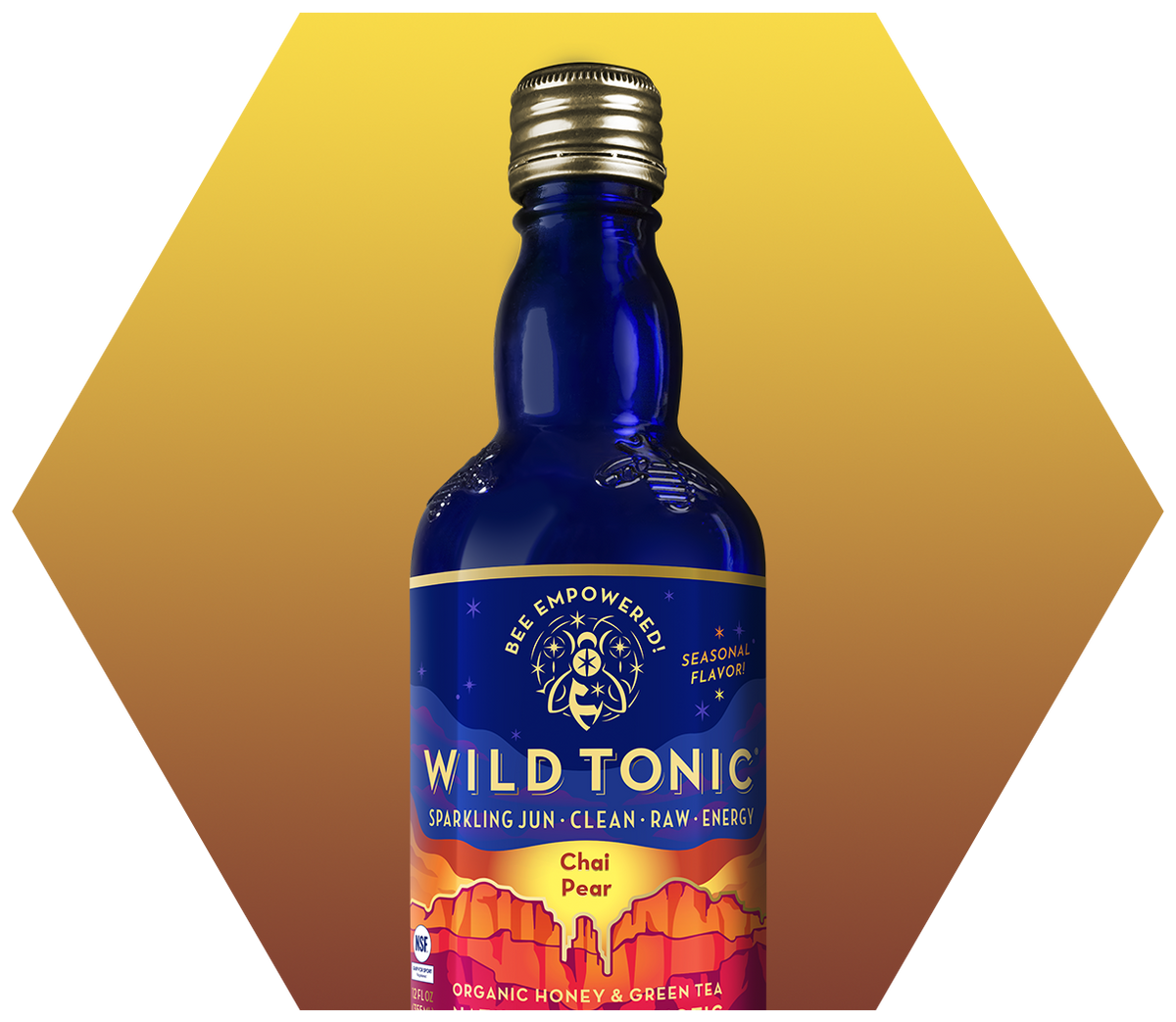 Sparkling Jun Made With Honey | WILD TONIC