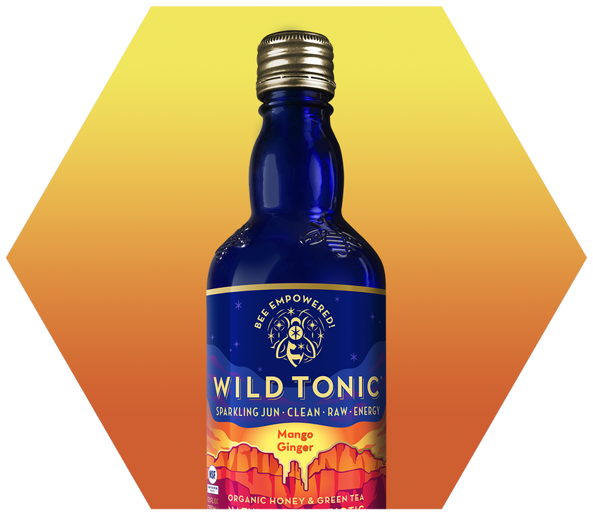 Sparkling Jun Made With Honey | WILD TONIC