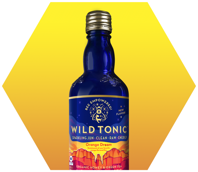 Sparkling Jun Made With Honey | WILD TONIC