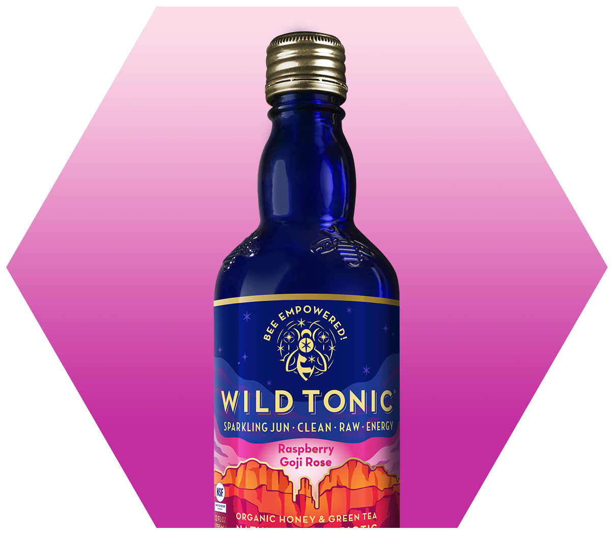 Sparkling Jun Made With Honey | WILD TONIC