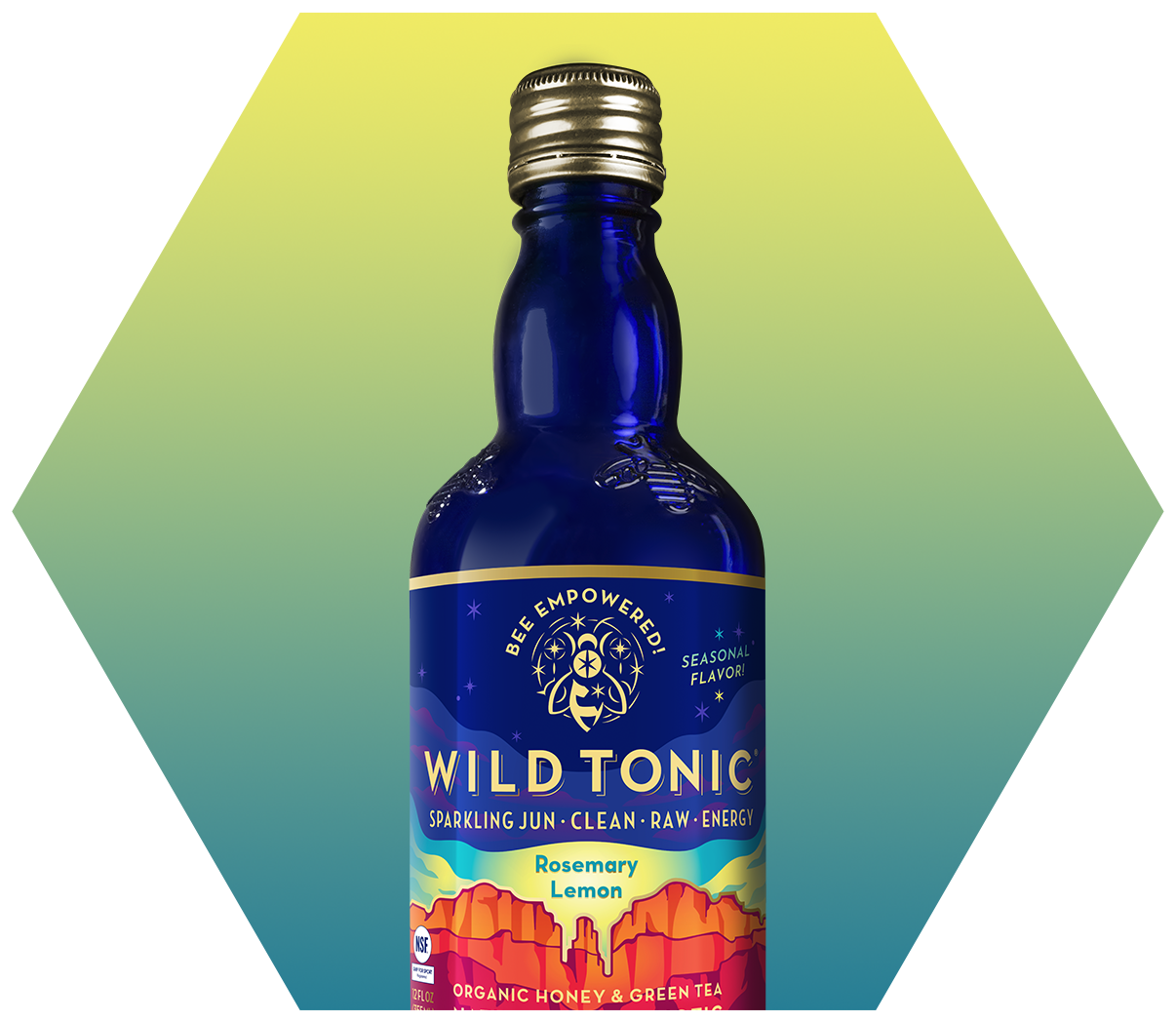 Sparkling Jun Made With Honey | WILD TONIC