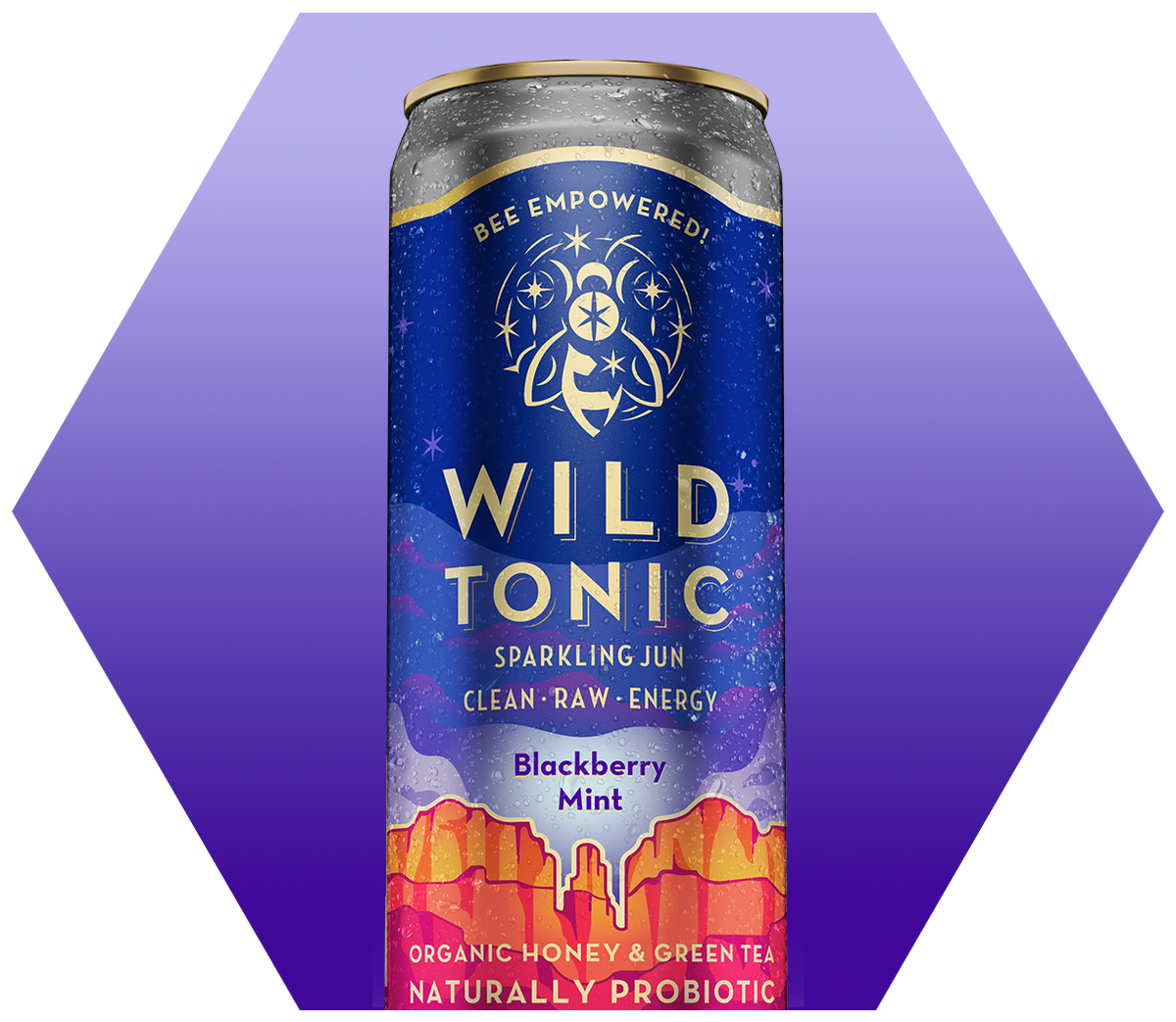 Sparkling Jun Made With Honey | WILD TONIC
