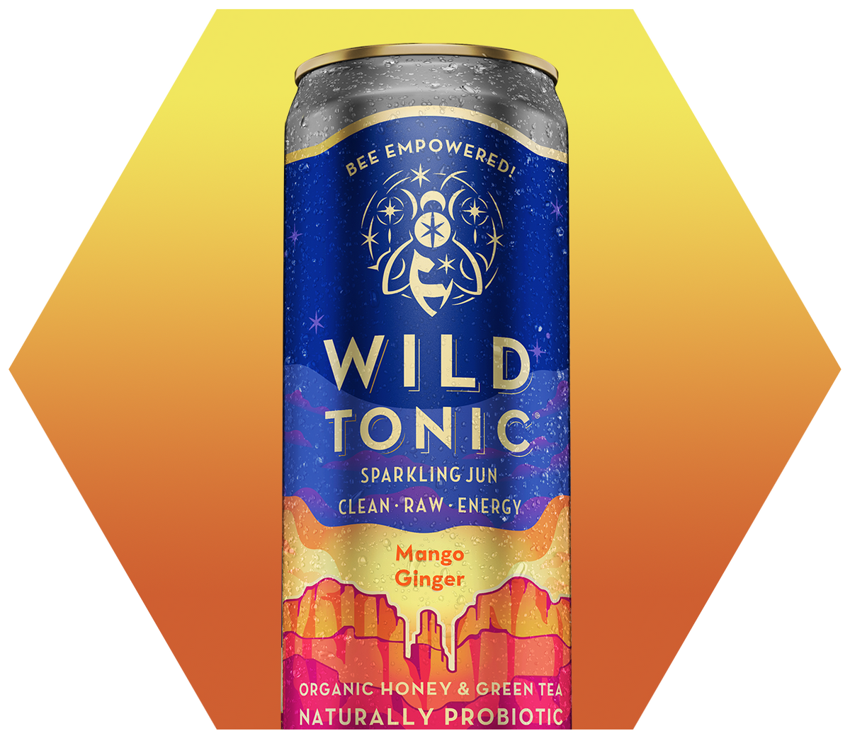 Sparkling Jun Made With Honey | WILD TONIC