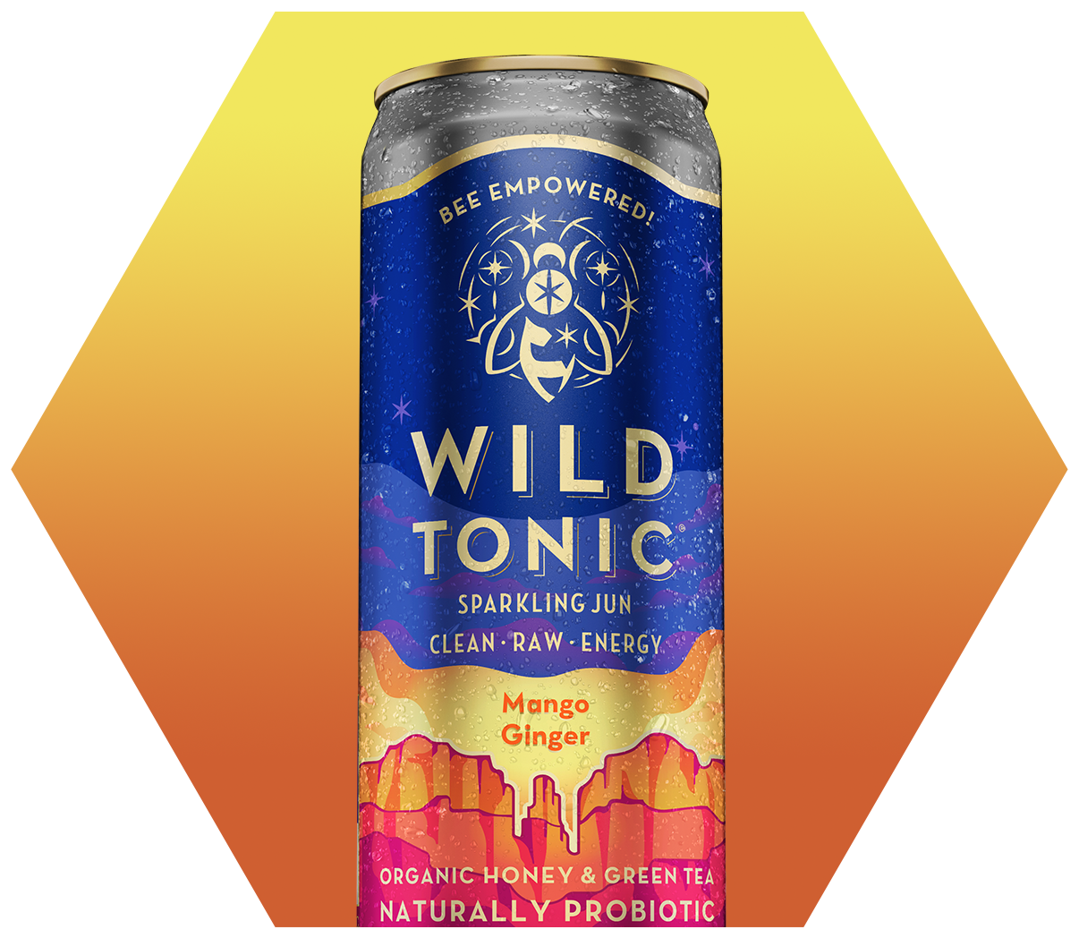 Sparkling Jun Made With Honey | WILD TONIC