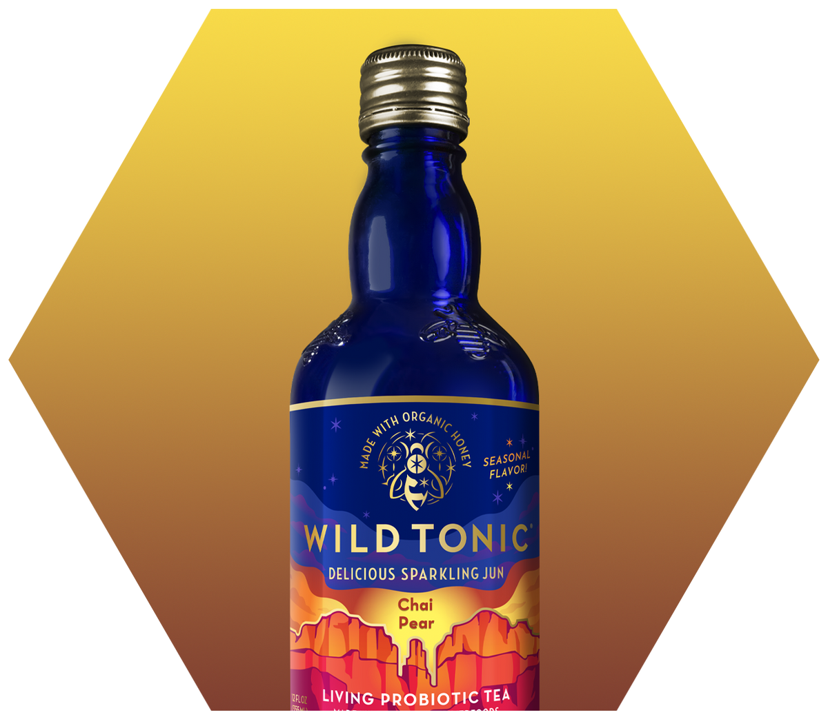 Sparkling Jun Made With Honey | WILD TONIC