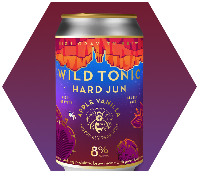 Sparkling Jun Made With Honey | WILD TONIC