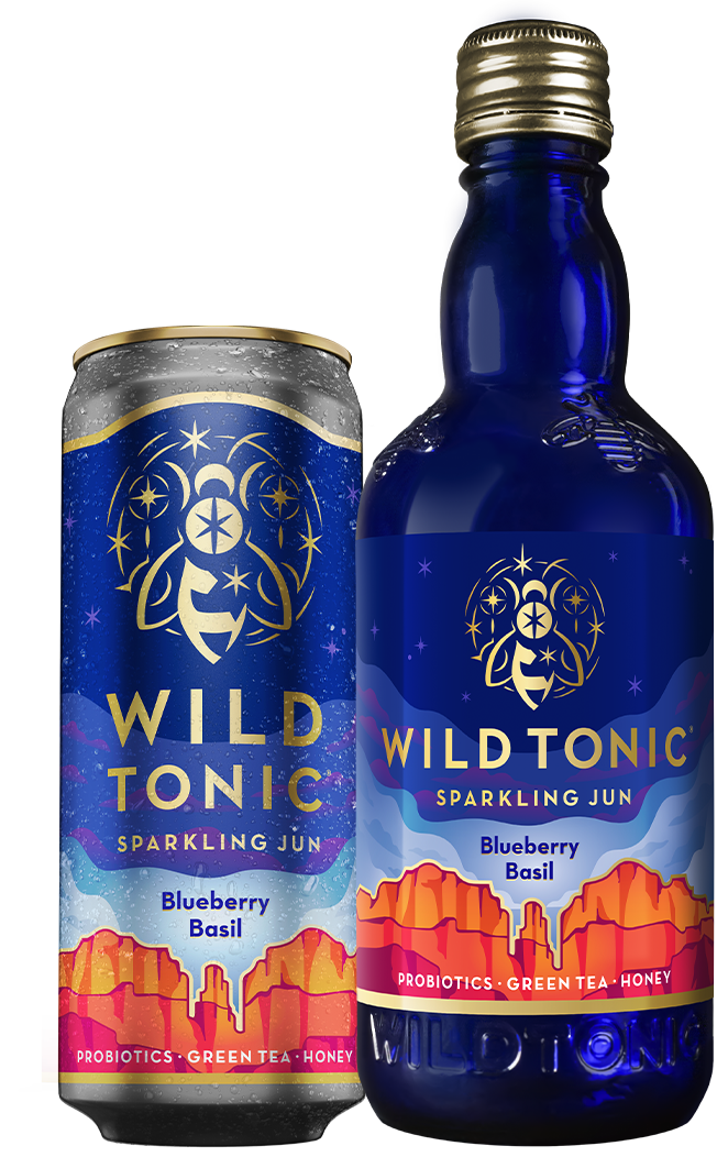 Sparkling Jun Made With Honey | WILD TONIC