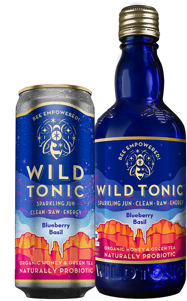 Sparkling Jun Made With Honey | WILD TONIC
