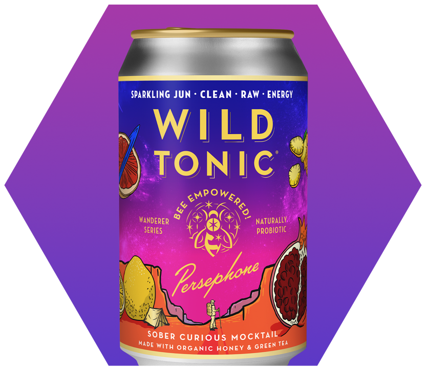 Sparkling Jun Made With Honey | WILD TONIC