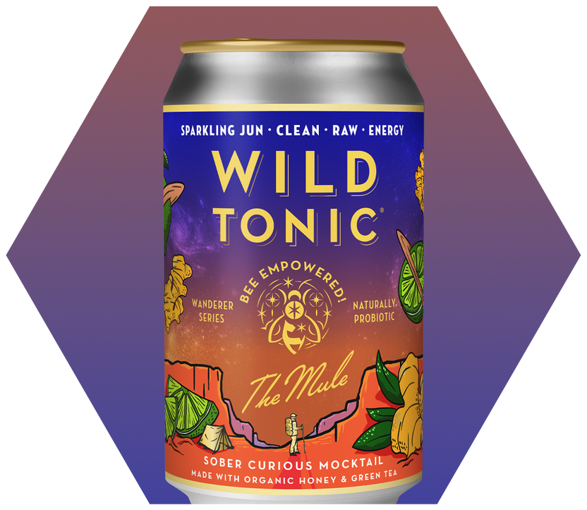 Sparkling Jun Made With Honey | WILD TONIC