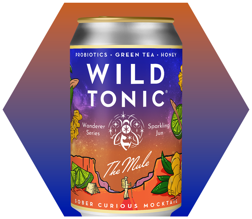 Sparkling Jun Made With Honey | WILD TONIC
