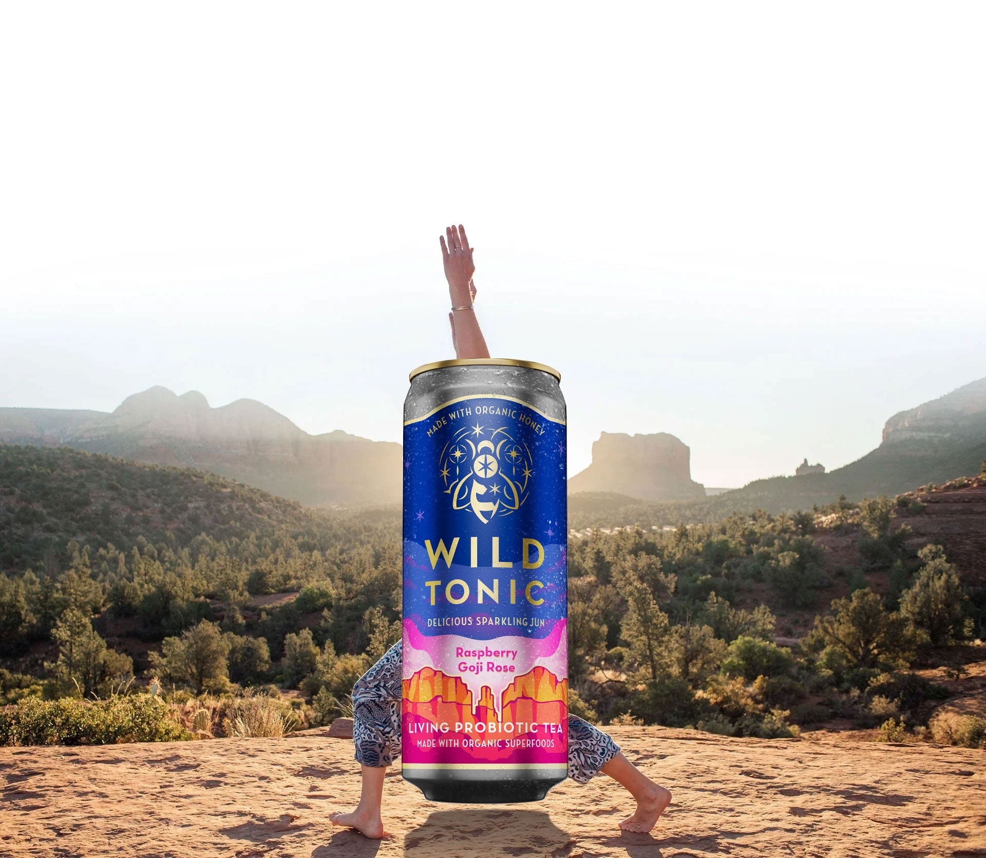 Sparkling Jun Made With Honey | WILD TONIC