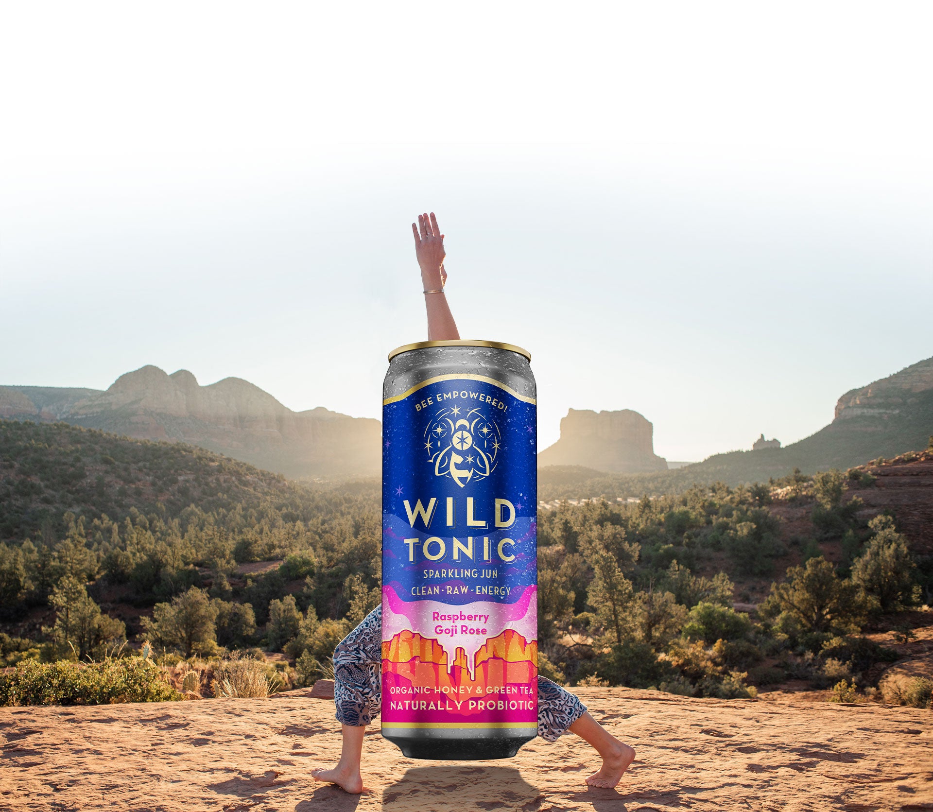 Sparkling Jun Made With Honey | WILD TONIC