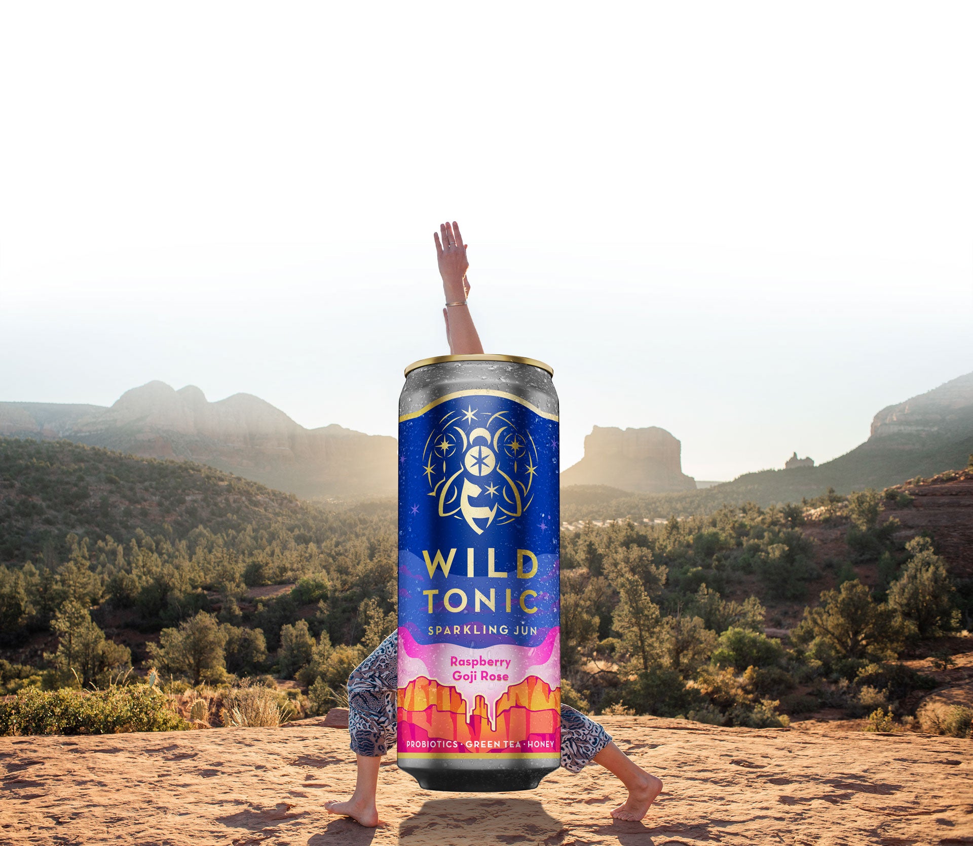 Sparkling Jun Made With Honey | WILD TONIC