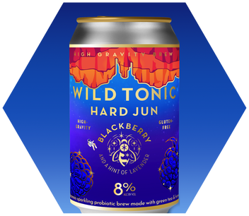 Sparkling Jun Made With Honey | WILD TONIC
