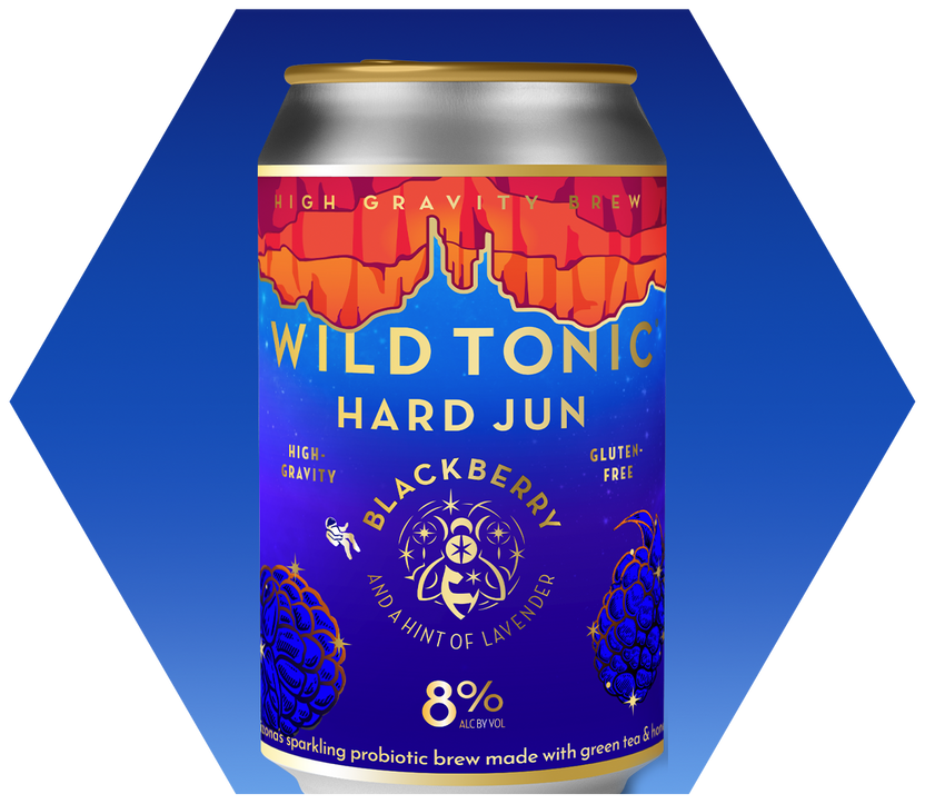 Sparkling Jun Made With Honey | WILD TONIC